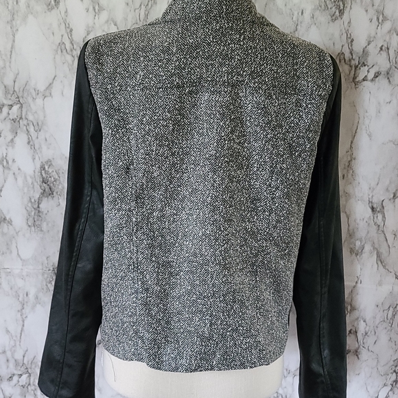 Anthropologie | Jackets & Coats | Anthro Daniel Rainn Tweed Moto Jacket ...